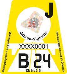 Vignette (motorway toll sticker) – My Graz